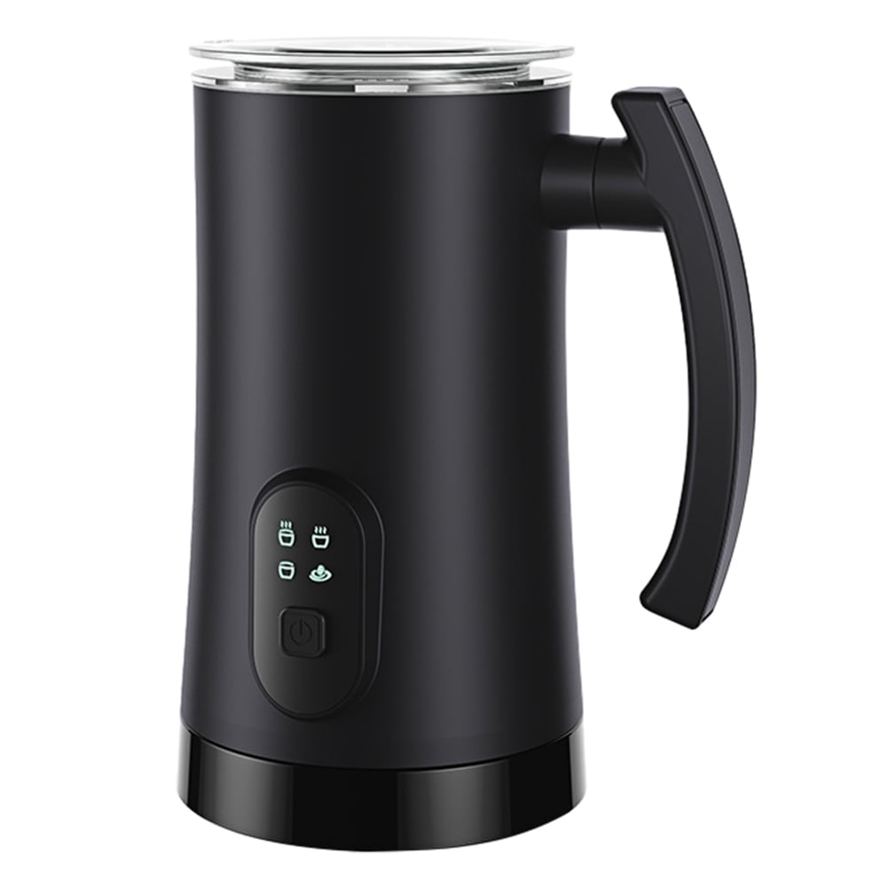 Yguping 4-in-1 Milk Frother Steamer Auto Shut-off 11.8Oz/350ML Hot Cold ...