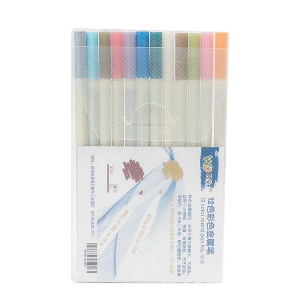 Yguping 6/12 Colors Sealing Wax Marker Pen DIY Envelope Vintage Markers ...