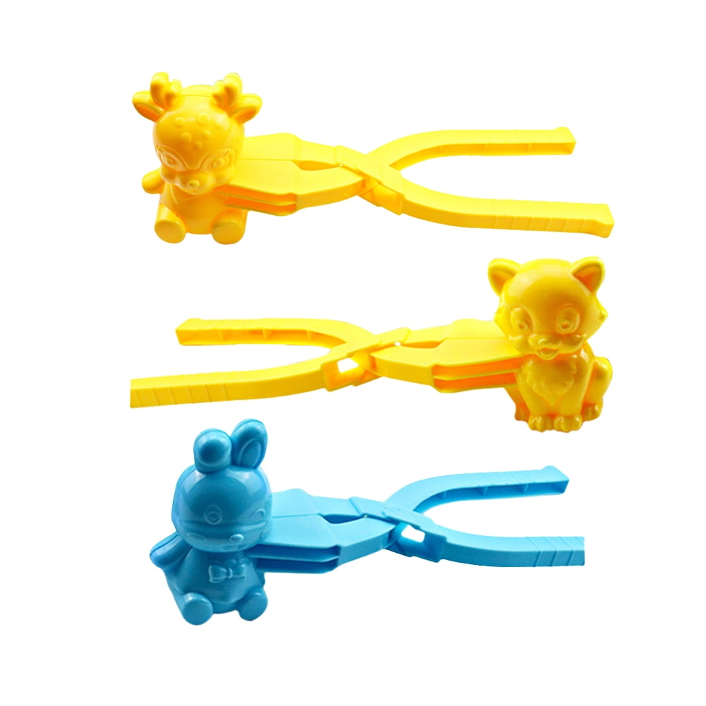 Yguping Cartoon Snow Mold with Handle Creative Snowballs Mold Plastic ...