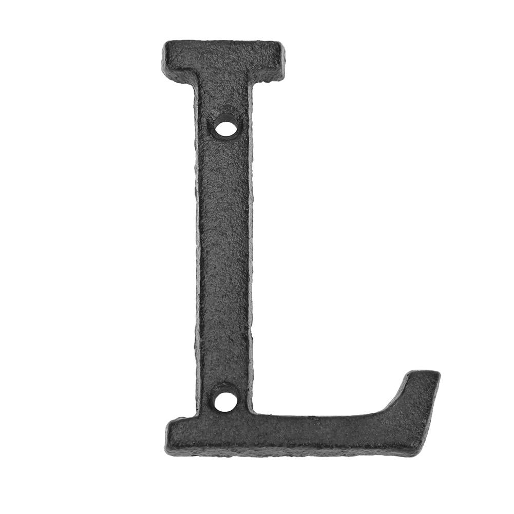 Yguping Cast Iron Letters Doorplate Metal Alphabet House Sign Plaque ...
