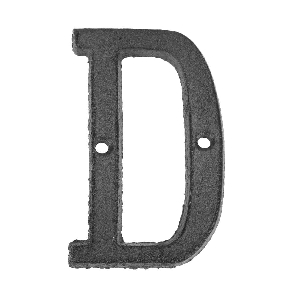 Yguping Cast Iron Letters Doorplate Metal Alphabet House Sign Plaque ...