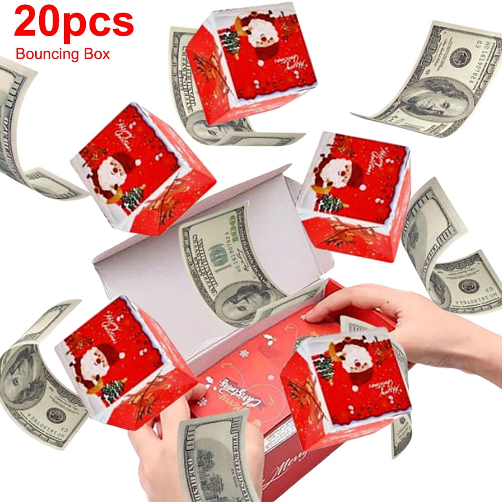 Yguping Christmas Surprise Gift Box Explosion for Money Pop-Up ...