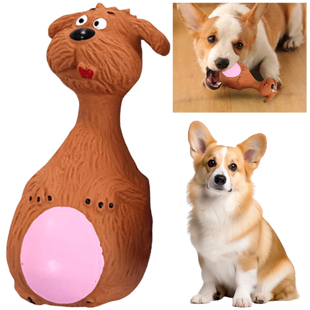 Yguping Dogs Interactive Football Toy Relieving Stress Sound-Producing ...