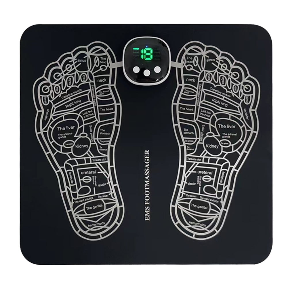 Yguping Foot Massager Mat Rechargeable Portable Foot Massage Tool ...