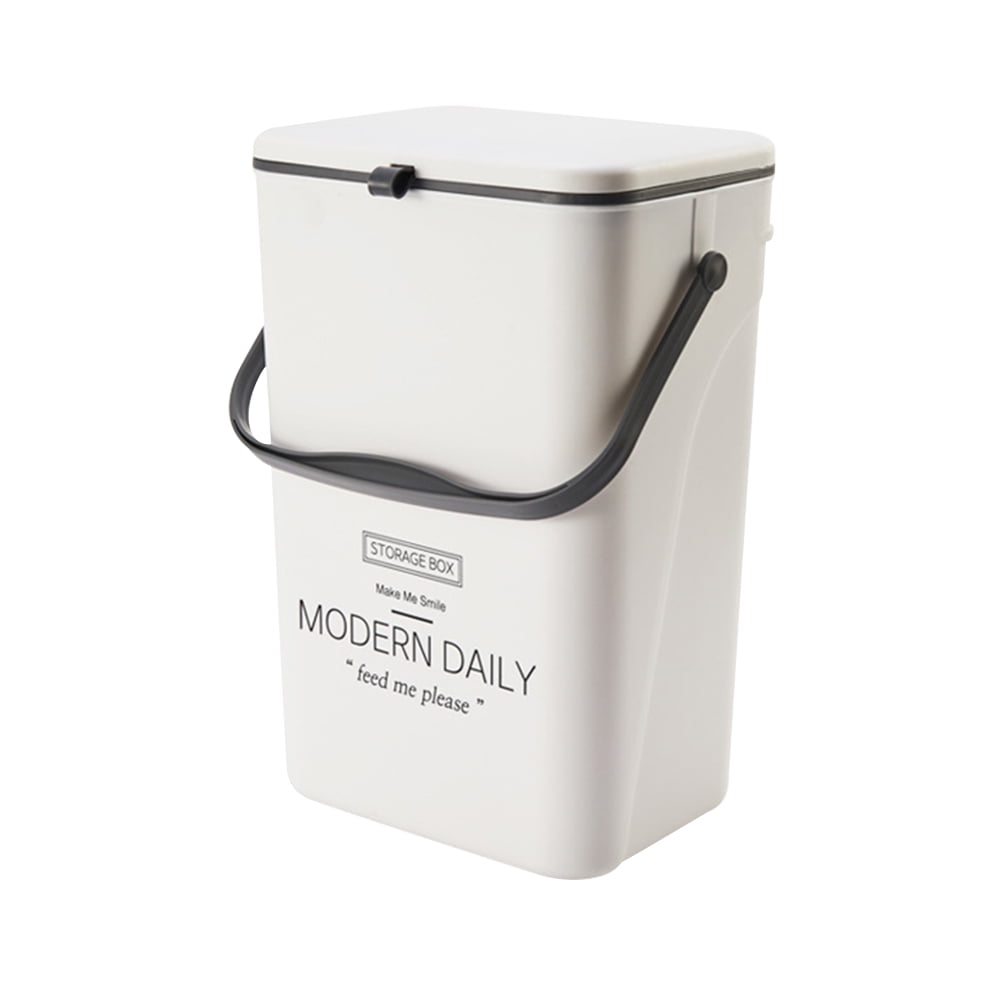 Yguping Hanging Garbage Basket Large Capacity 7/12L Trash Bin Recycling ...