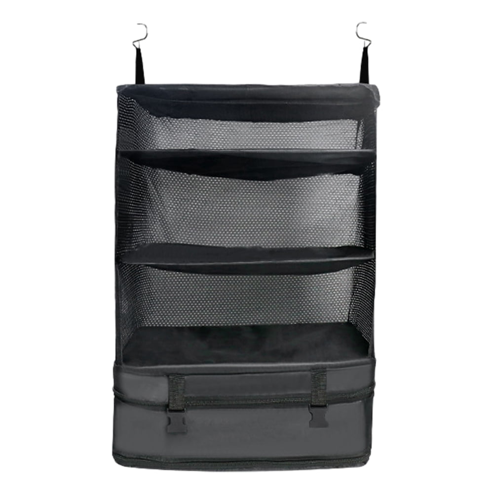 Yguping Large Capacity Foldable Hanging Shelf 3 Tiers Portable Hanging ...