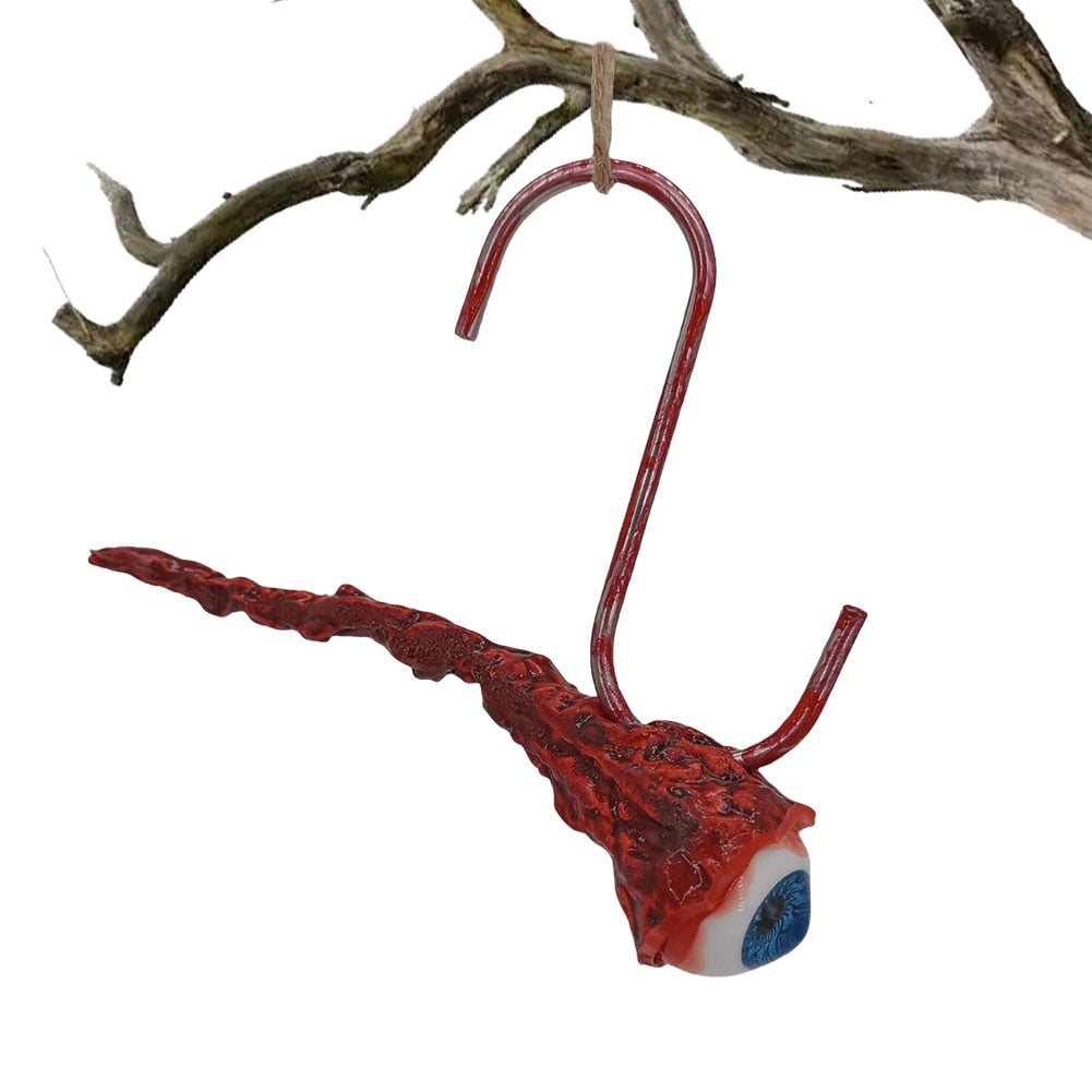 Yguping Life Size Ripped Out Eyeball Halloween Horror Prop Realistic ...