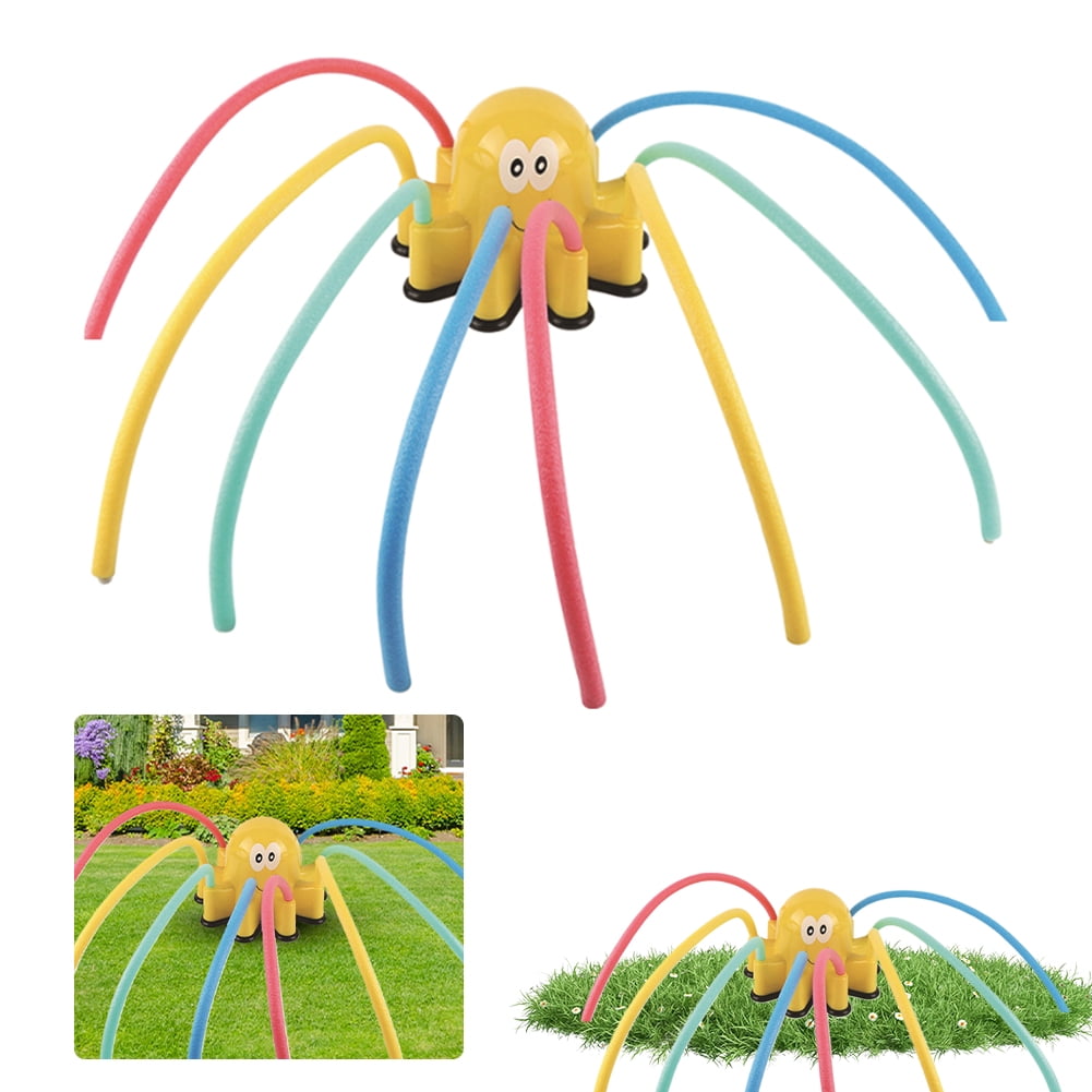 Yguping Octopus Water Sprinkler Water Spray Octopus Toy with 8 Wiggle ...