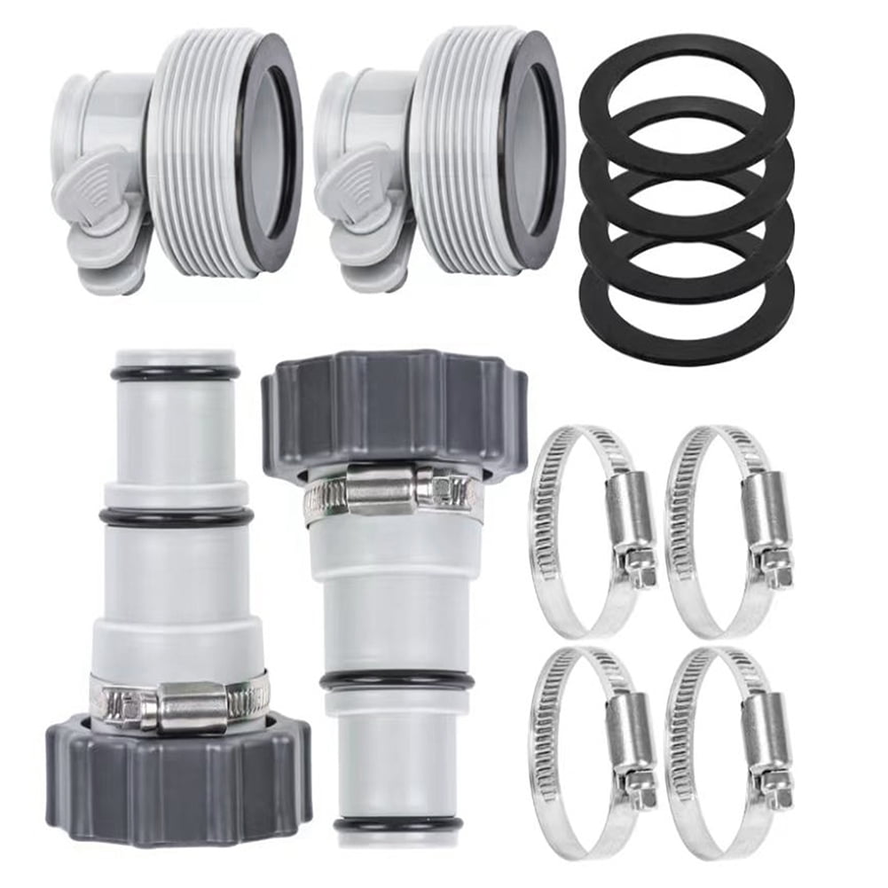Yguping Pool Hose Adapter Kit 2 Types A B Conversion Connector ... Yguping Pool Hose Adapter Kit 2 Types A B Conversion Connector ...