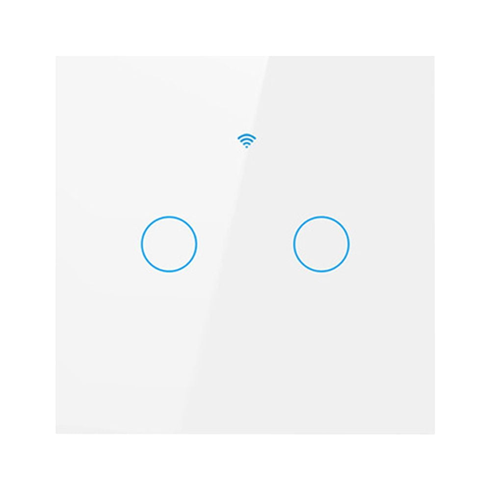 Yguping WiFi Tuya Touch Panel Light Switch APP Control 1/2/3/4 Gang ...