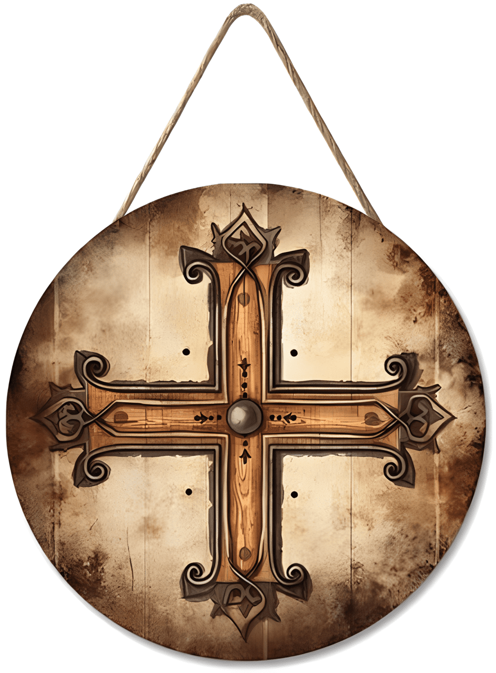 Ygzyahpwe Farmhouse Cross Wall Decor Cross Decoration for Home Front ...