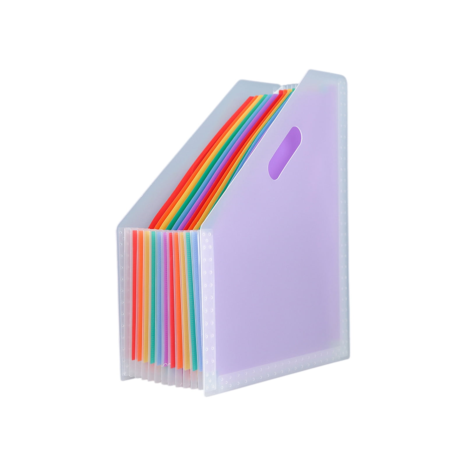 Yhmxh 13 Pockets Vertical Expanding File Folder Plastic Accordion File ...