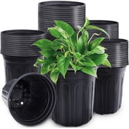 JERIA 200-Pack 4 Inch Plastic Nursery Pots with 200 Labels, Seed ...