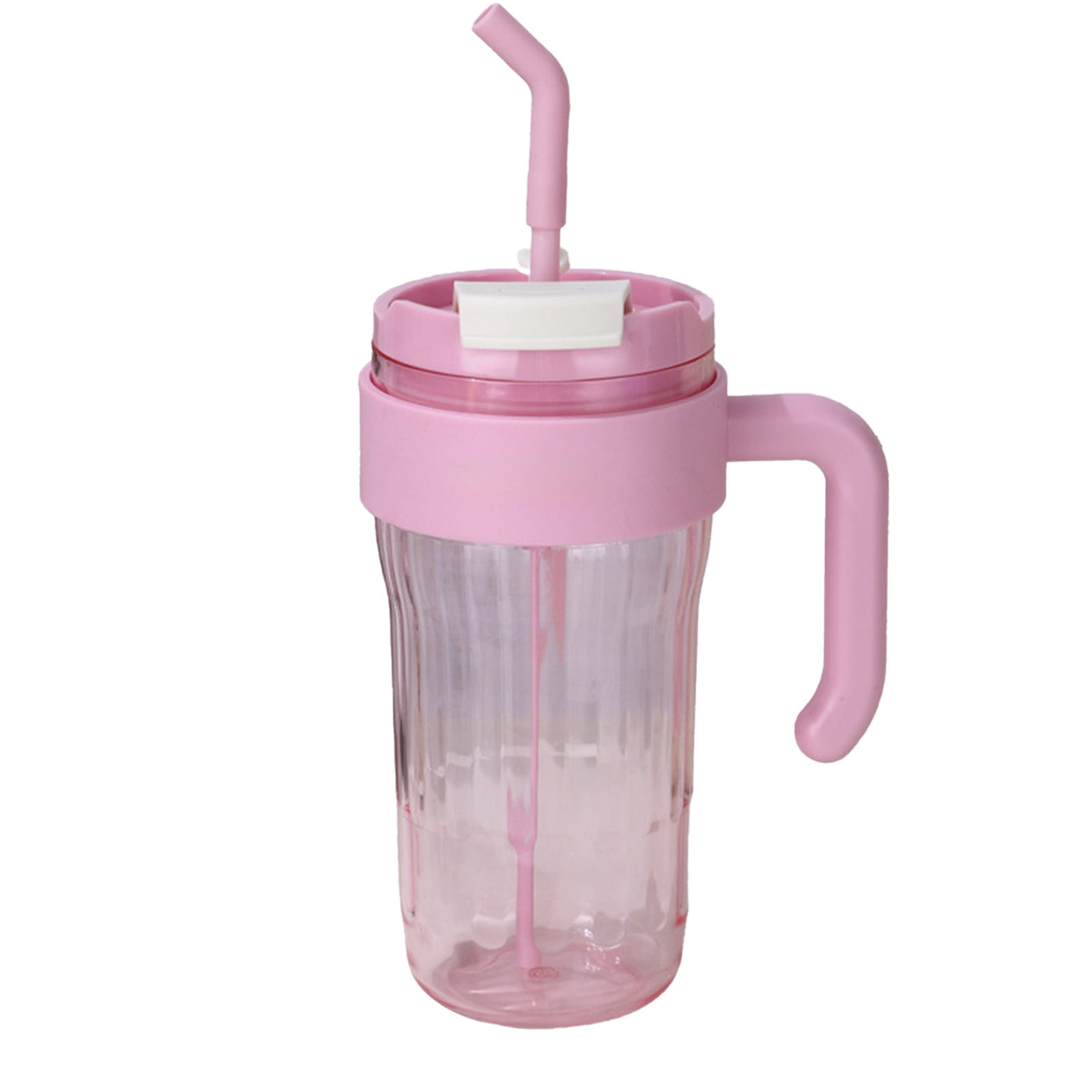 Yhmxh 32 oz Plastic Tumbler with Lid and Straw, BPA-Free Leak-Proof ...