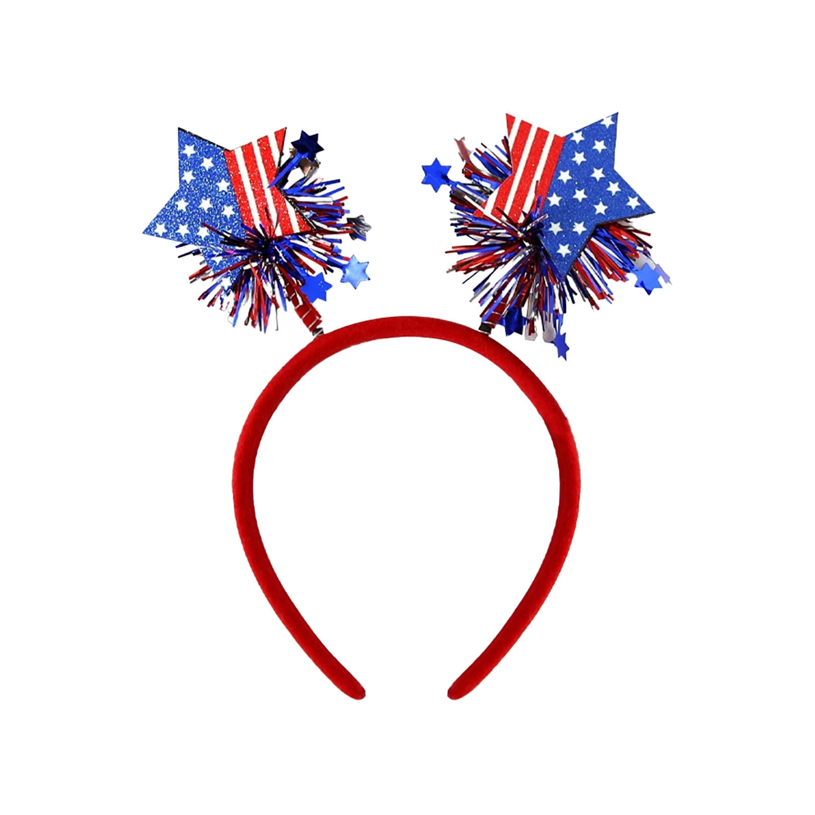Yhmxh 4th of July Headband, Independence Day Hair Accessories Patriotic ...
