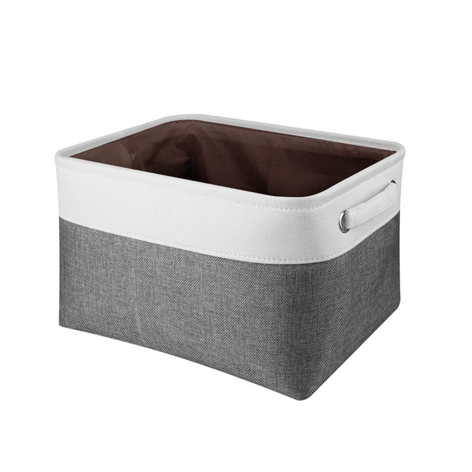 Yhmxh Blanket Storage Bags, Storage Bin Closet Organizer Sturdy Fabric ...