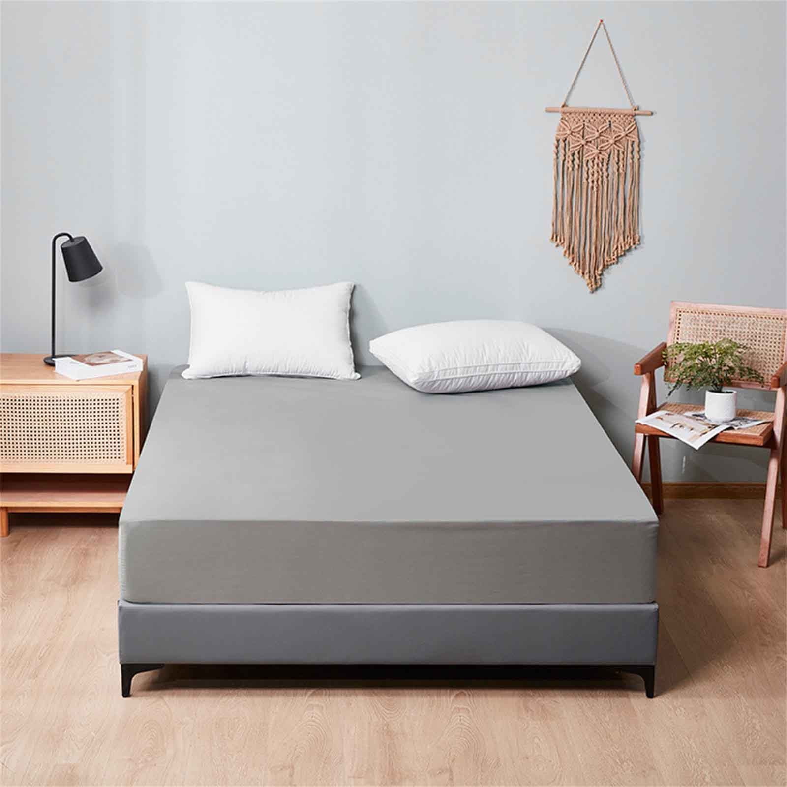 Yhmxh Cooling Comforter Bed Sheets Waterproof Mattress Protector, Soft ...