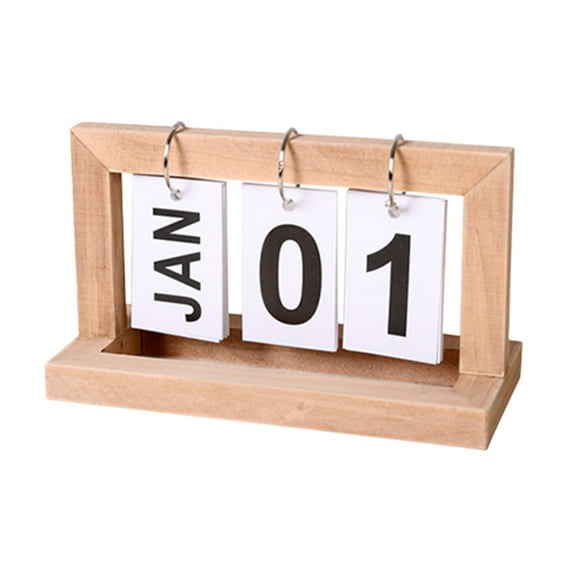 Yhmxh Desk Calendars for Office Flip Calendar, Perpetual Desktop ...