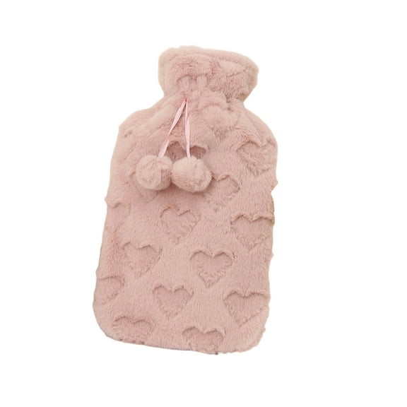 Hot Water Bottle with Cover, 2L PVC Hot Water Bag for Pain Relief ...