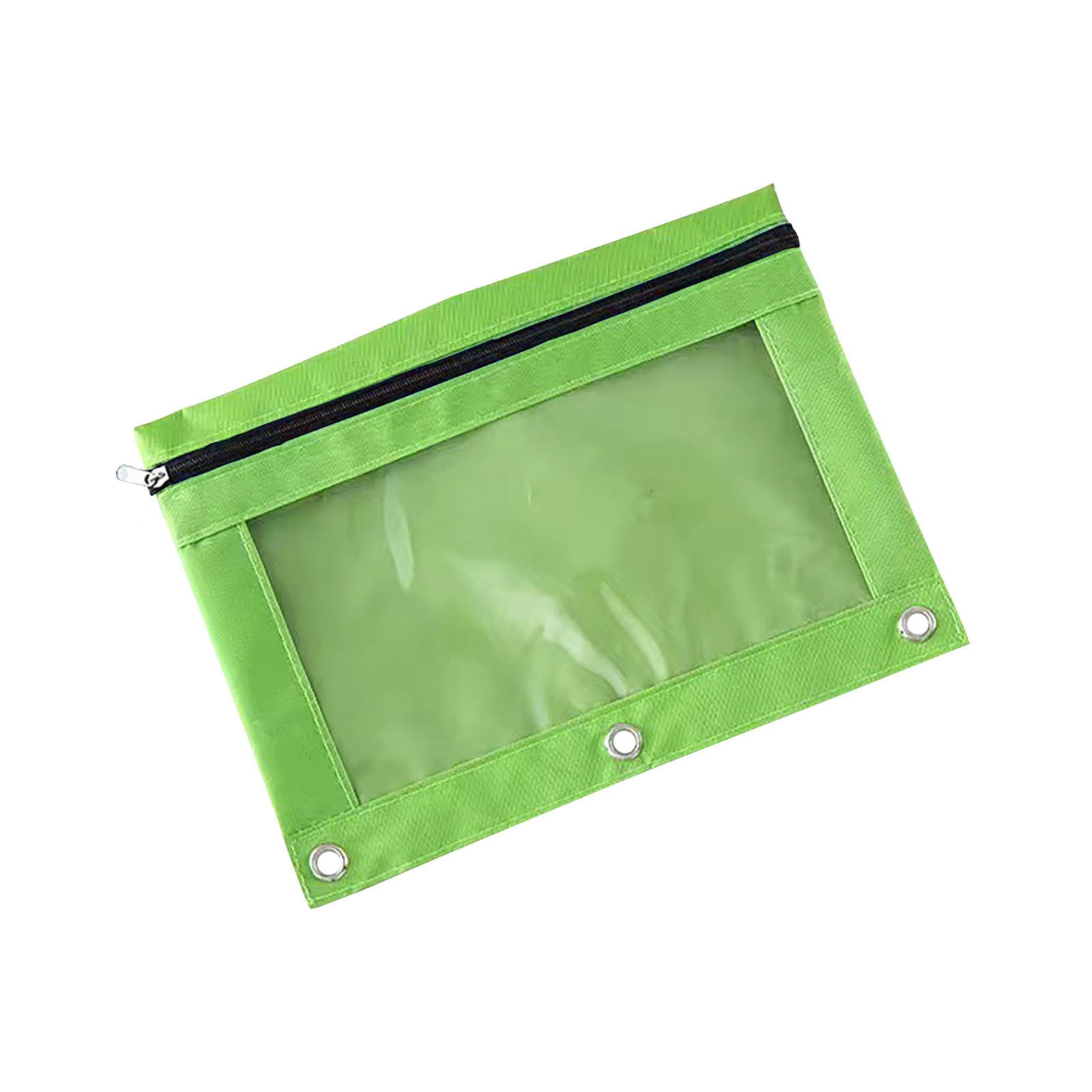 Yhmxh Oxford Cloth 3 Ring Binder Pencil Case, Green - Walmart.com
