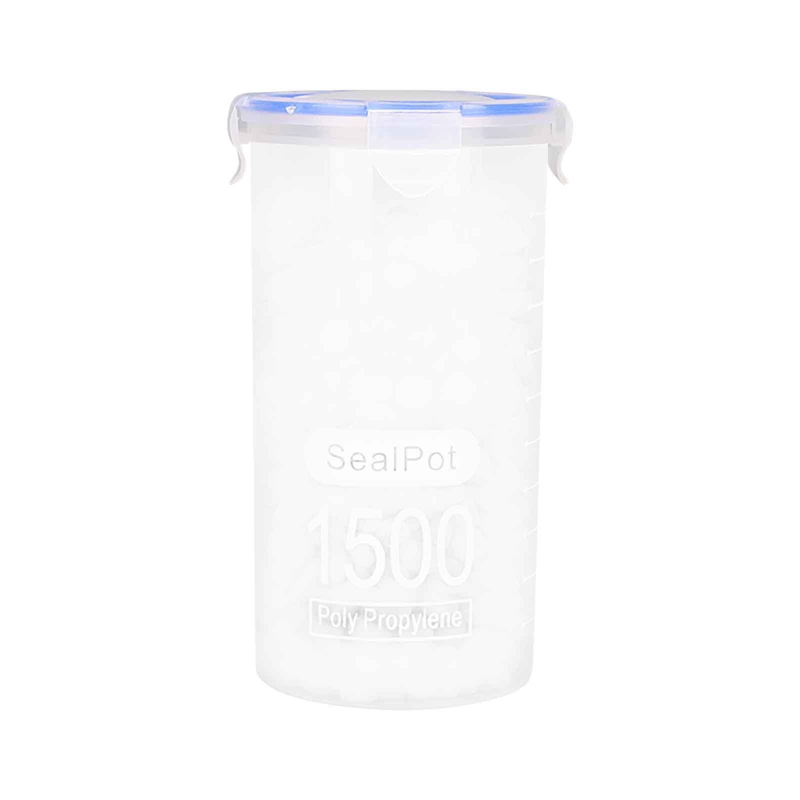 Yhmxh Plastic Food Cans 1500ml, Storage And Storage Tanks Airtight ...