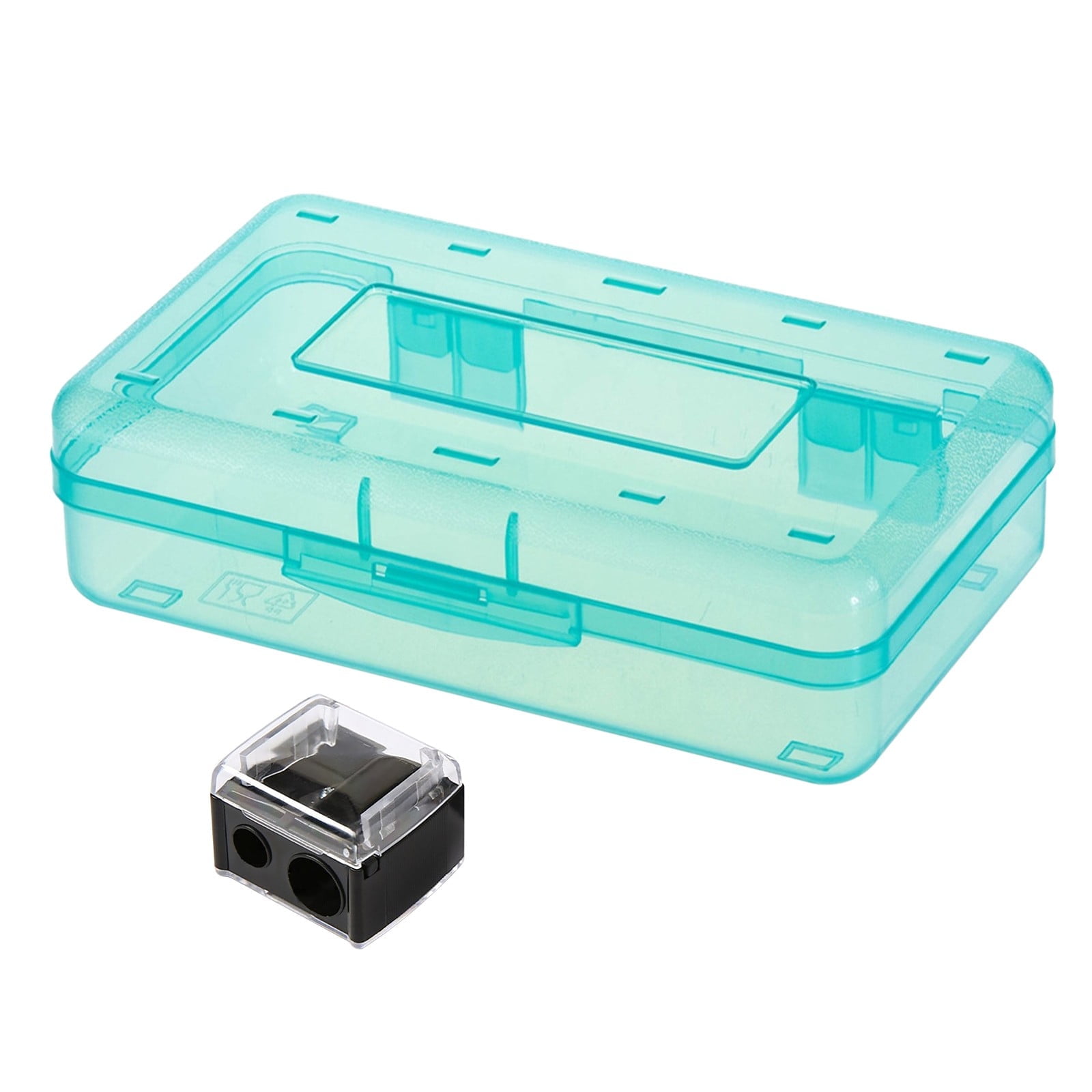 Yhmxh Plastic Pencil Box, Large Capacity Pencil Case, Pencil Boxs for ...