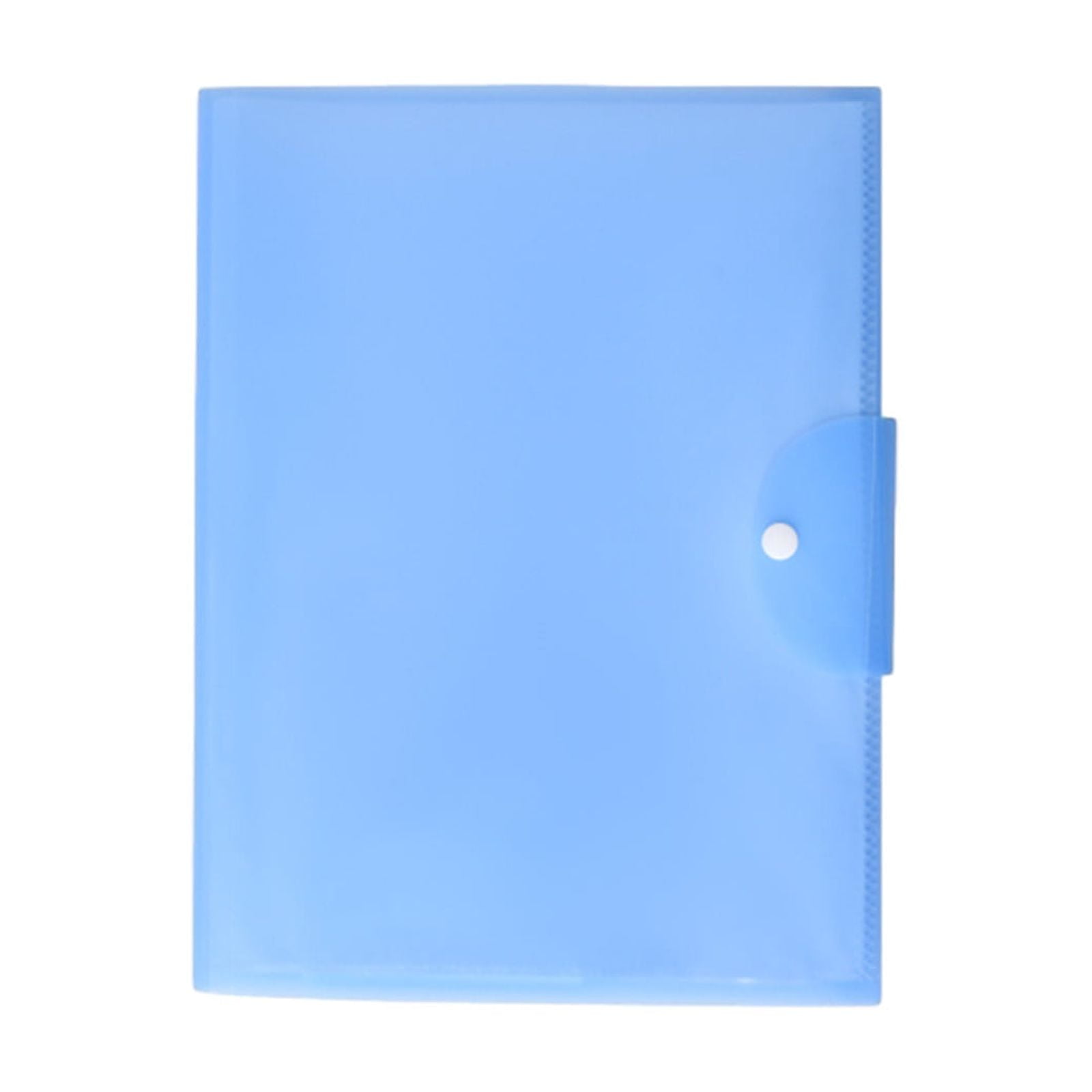 Yhmxh Portfolio A3 File Folder PP Plastic Transparent Waterproof Button ...