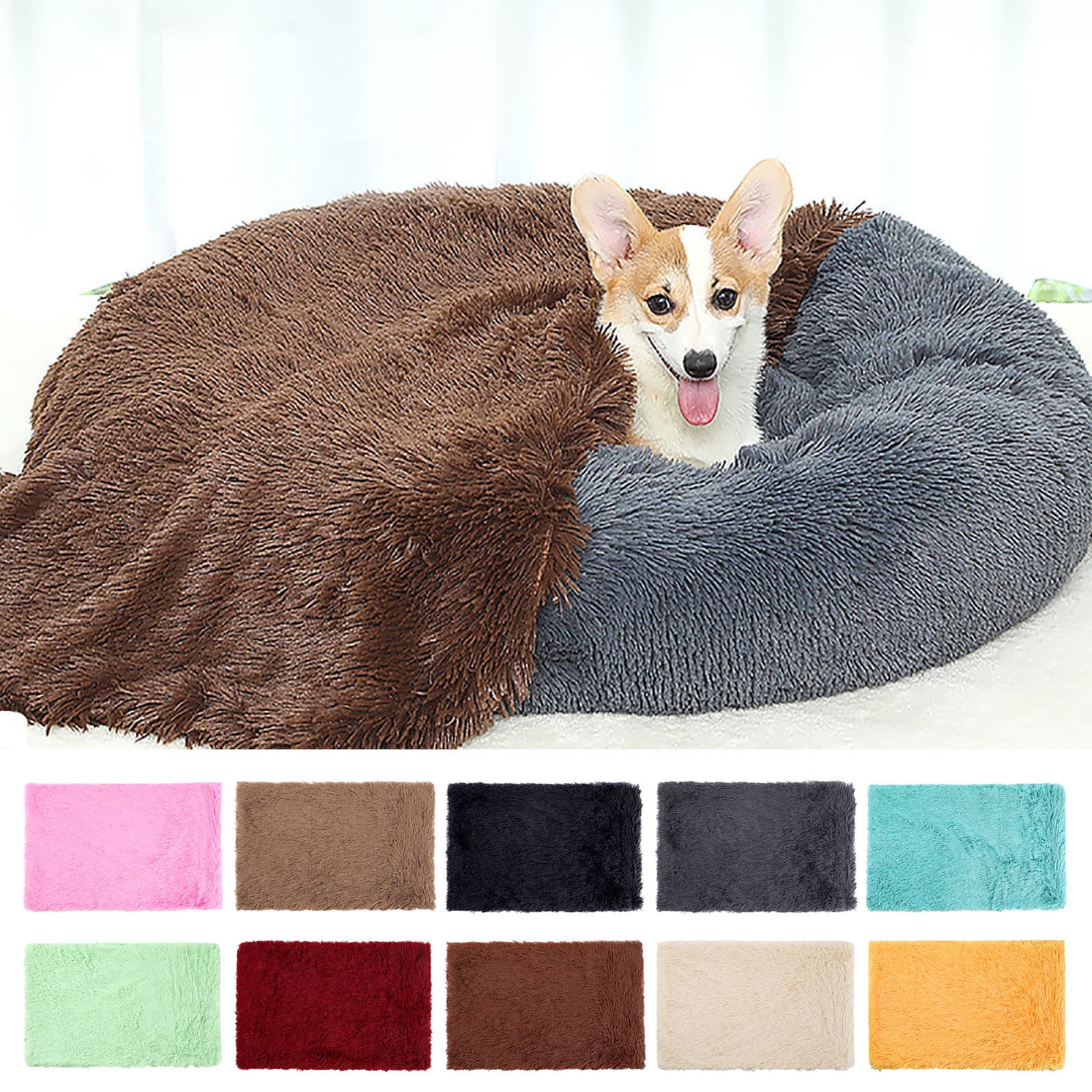 Yhmxh Small Dog Blankets Pet Blankets for Pet Cat Soft Fuzzy Washable ...