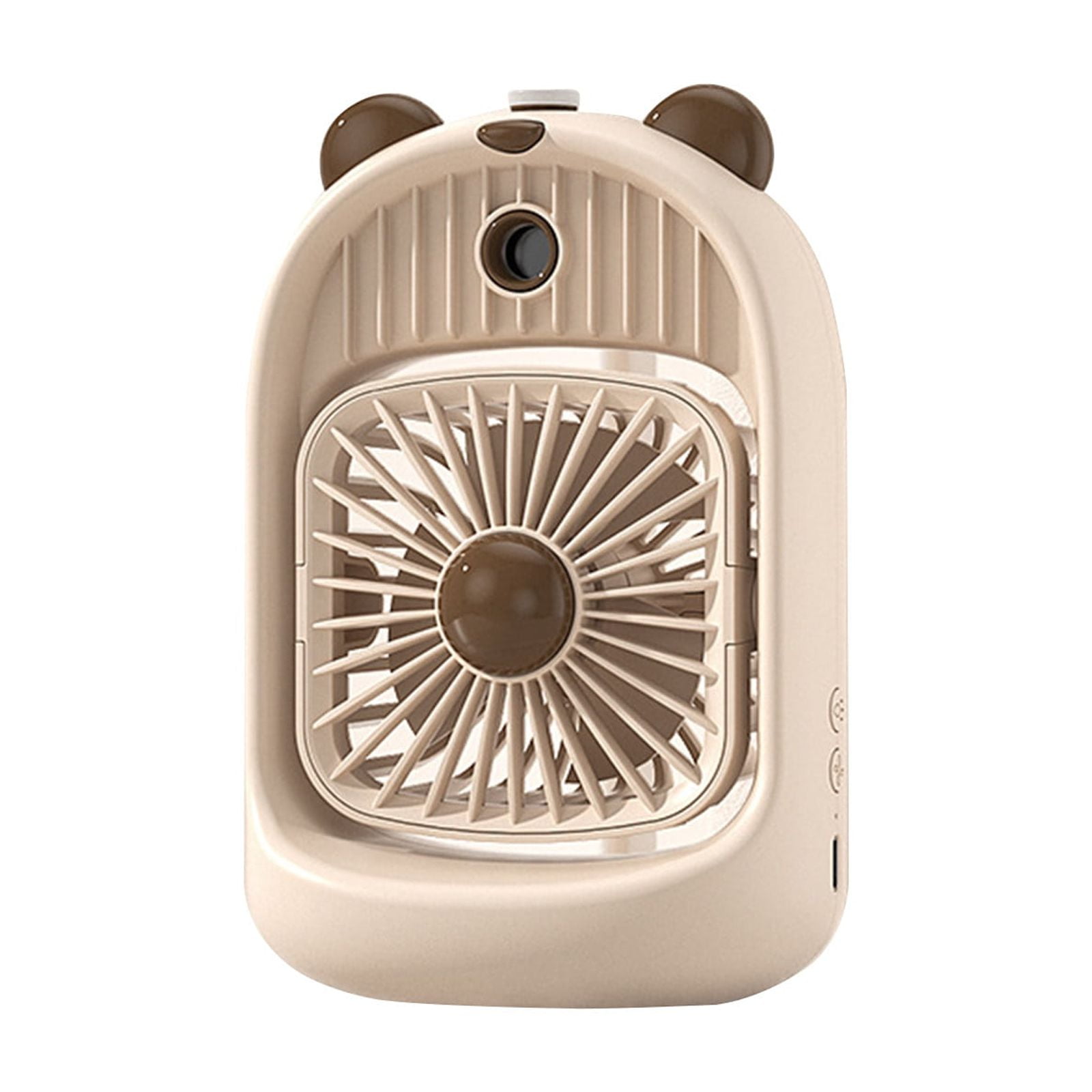 Yhmxh Summer USB Rechargeable Fan, Quiet Desktop Evaporative Cooler ...