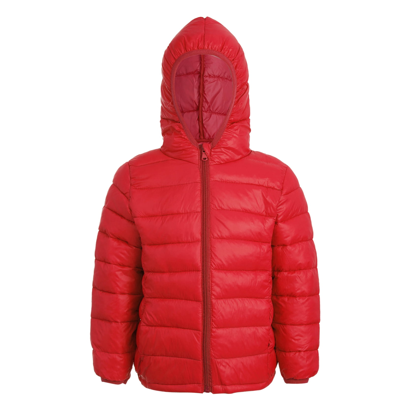 Yhong Kids Girls Boys Casual Winter Warm Jacket Coat Long Sleeve Hooded ...