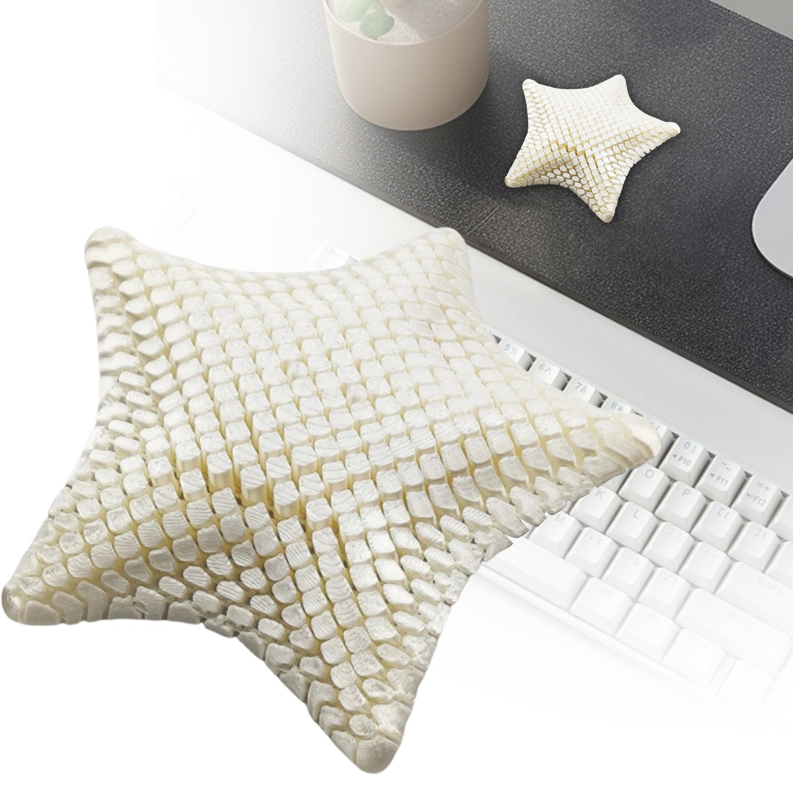 Yhuaoa 3D Printed Sea Star Whirling Spiral Design Cute Articulating ...