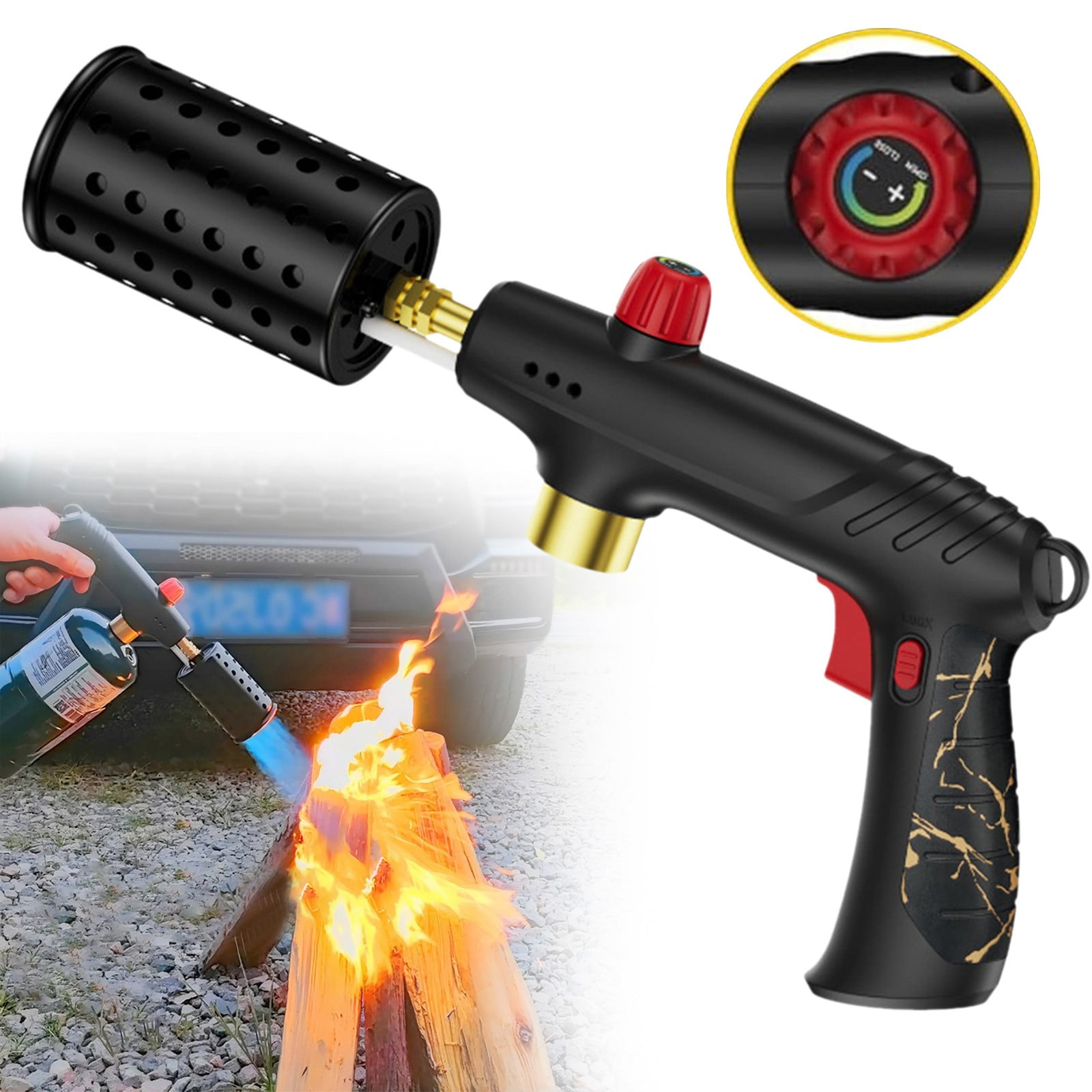 Yhuaoa Propane Torch Kitchen Torch For Cooking, Flamethrower Meater ...