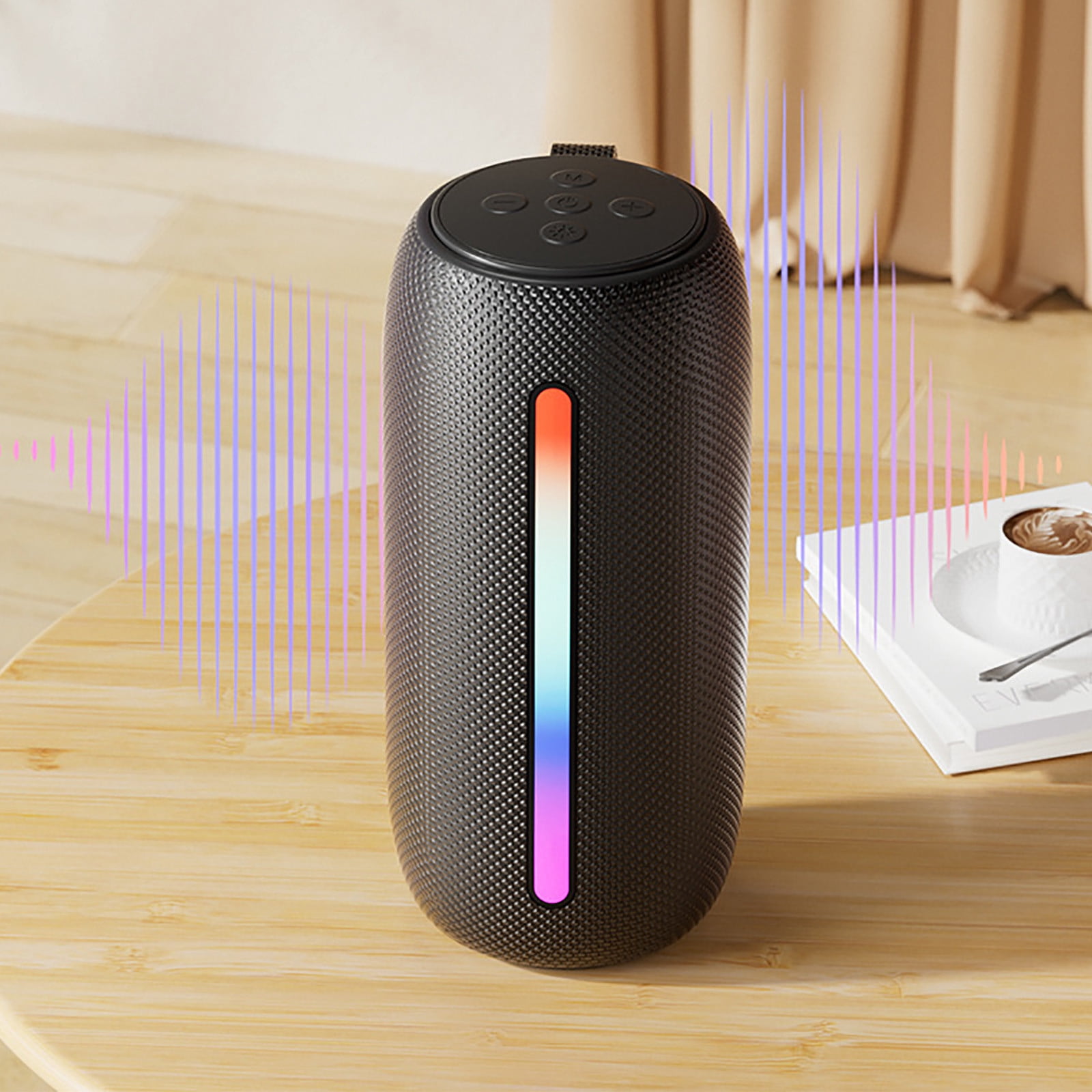 YiBai Bluetooth Speaker, Wireless Speaker, High Volume Card, Subwoofer ...