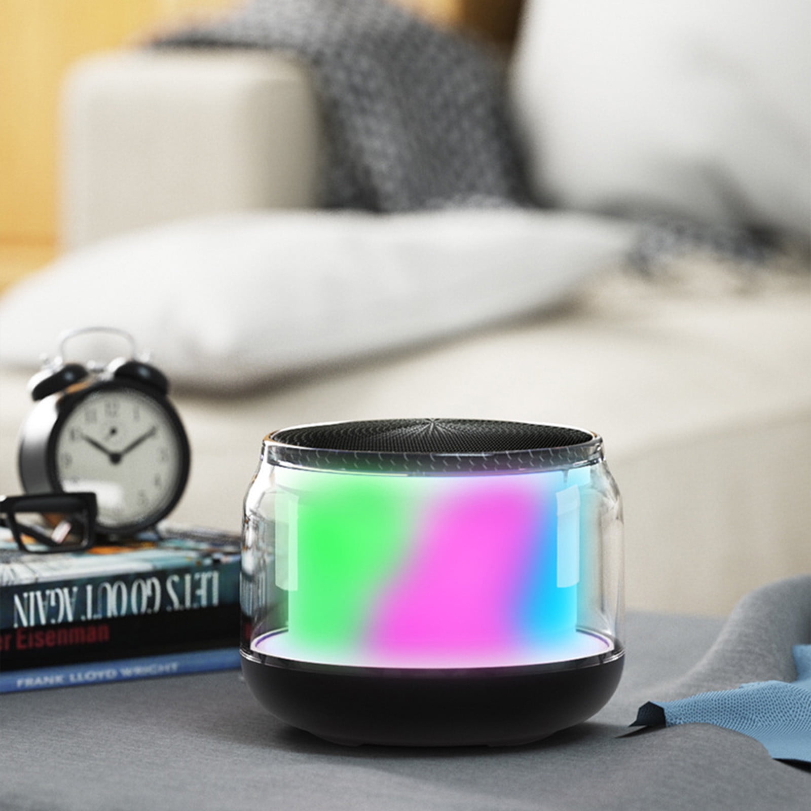 YiBai Bluetooth-compatible Speaker Surround Sound Portable Outdoor HiFi ...