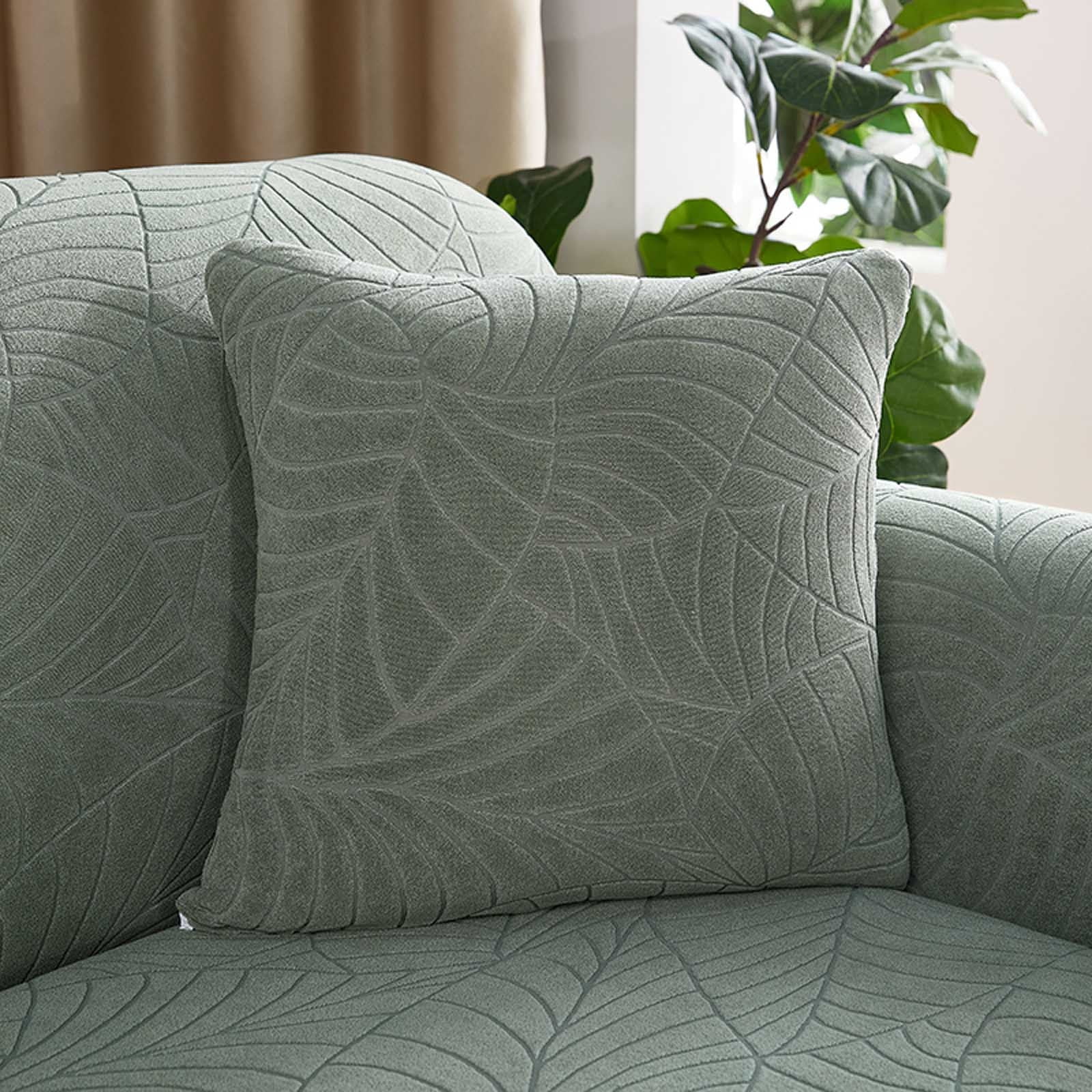 YiBai Cushion Sofa Seat Cover Tightly Wrapped Protection Fiber Living ...