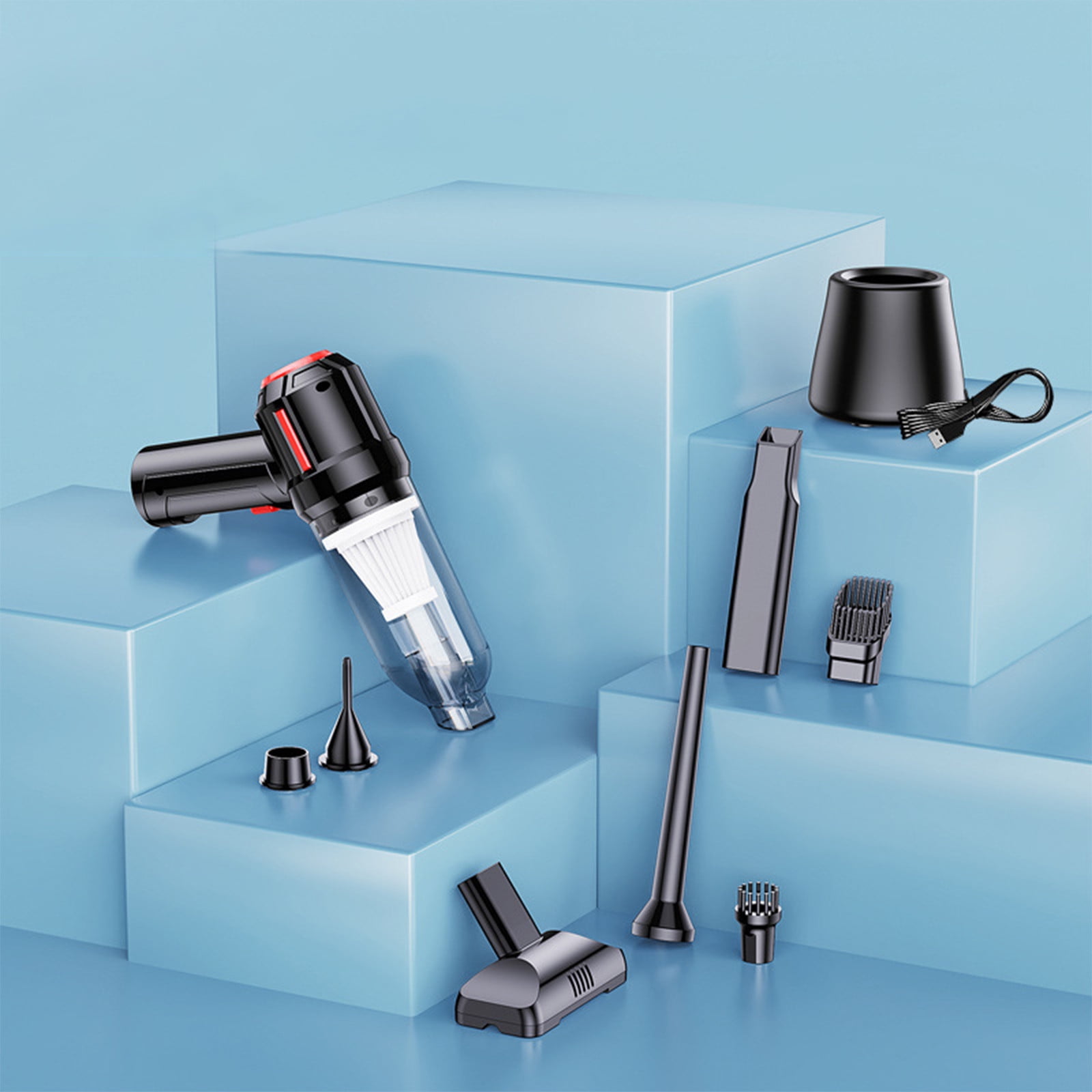 YiBai Handheld Vacuum, Hand Vacuum, Car Vacuum Cleaner With 5000PA ...