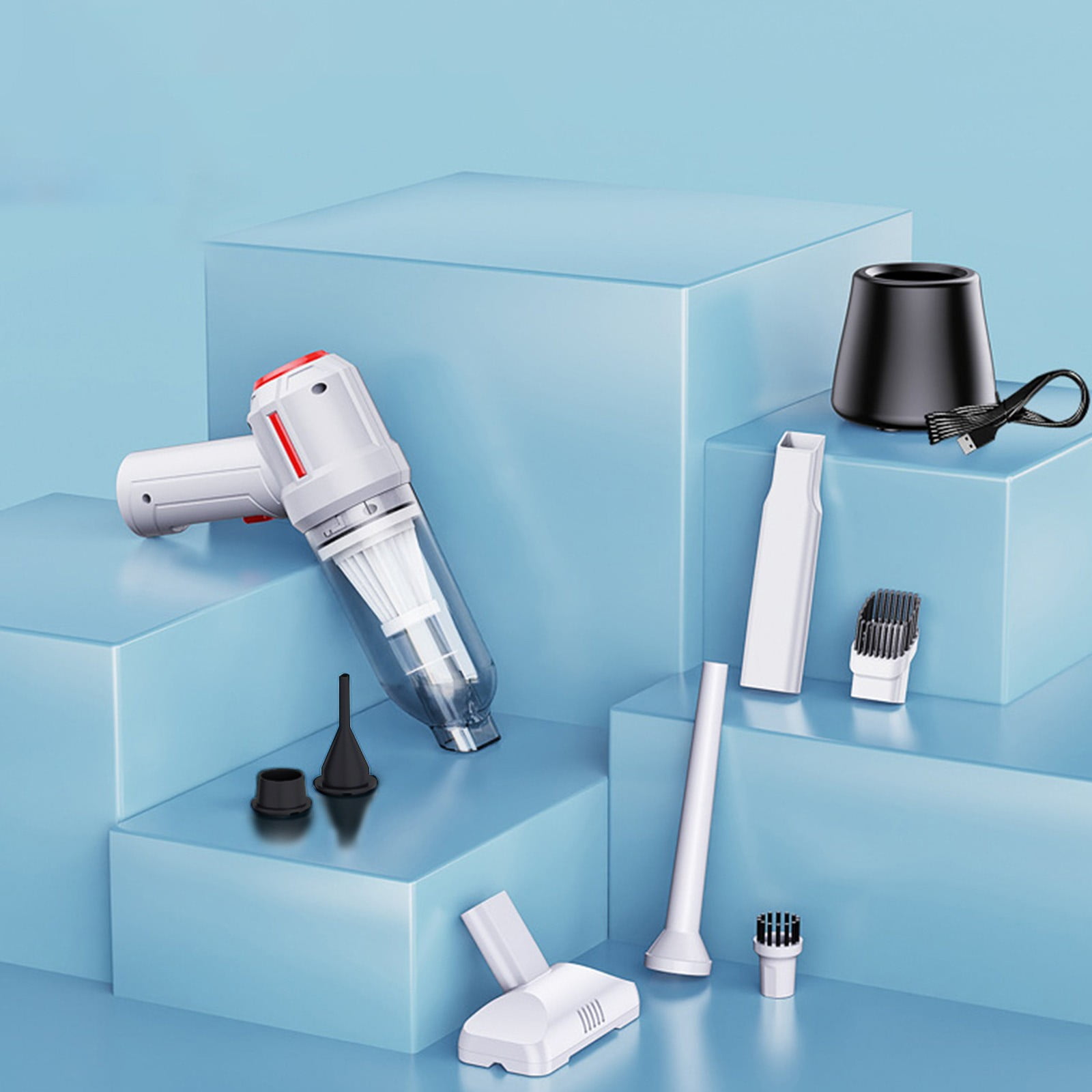 YiBai Handheld Vacuum, Hand Vacuum, Car Vacuum Cleaner With 5000PA ...