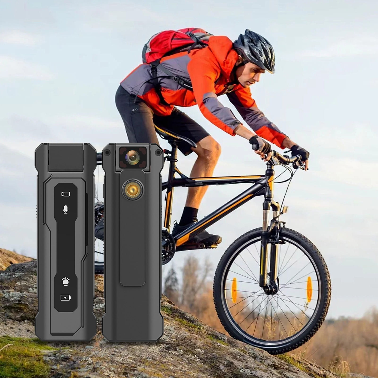 YiBai No WiFi Motorcycle Car Recorder Bike Motorcycle Riding Sports ...