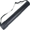 DEWEL Telescoping Drawing Poster Tube, Waterproof Plastic, Light, Black ...