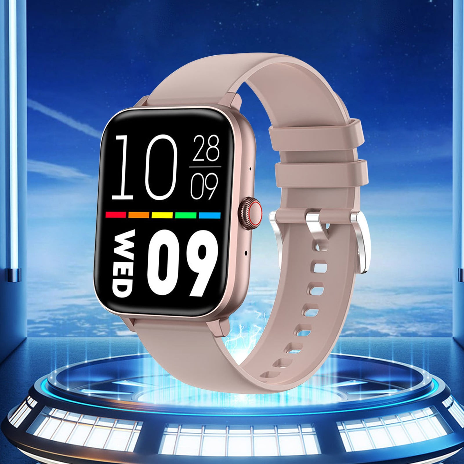 YiBai Smart Watch Full Screen Smart Watches For Android IOS Phones ...