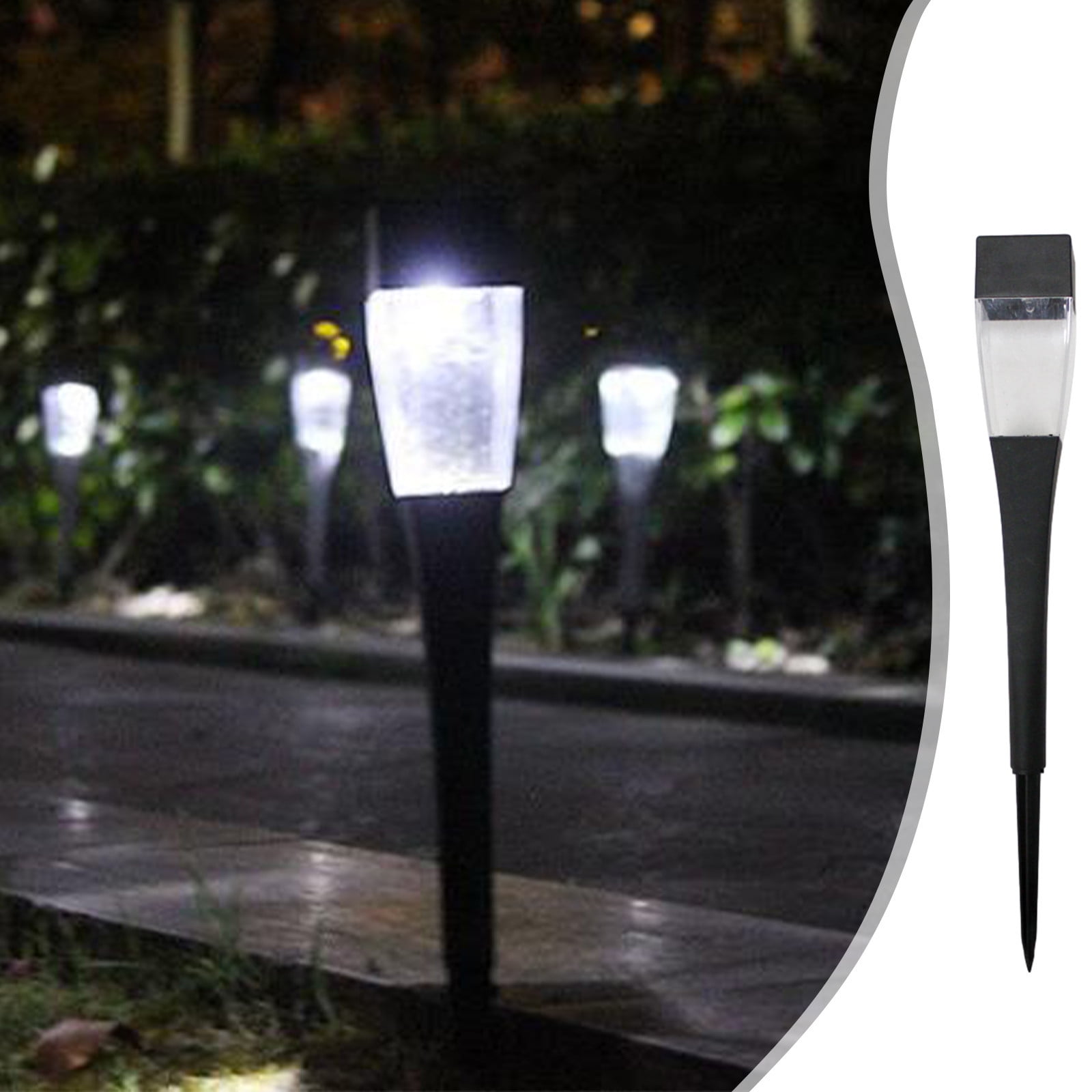 YiBai Solar Lights Outdoor, LED Outdoor Solar Lights Land Scape ...