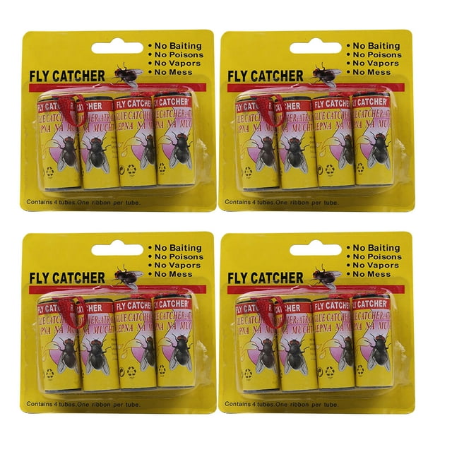 YiBai Sticky Insect Glue Paper Catcher Trap Gnat Hanging Mosquito Trap ...