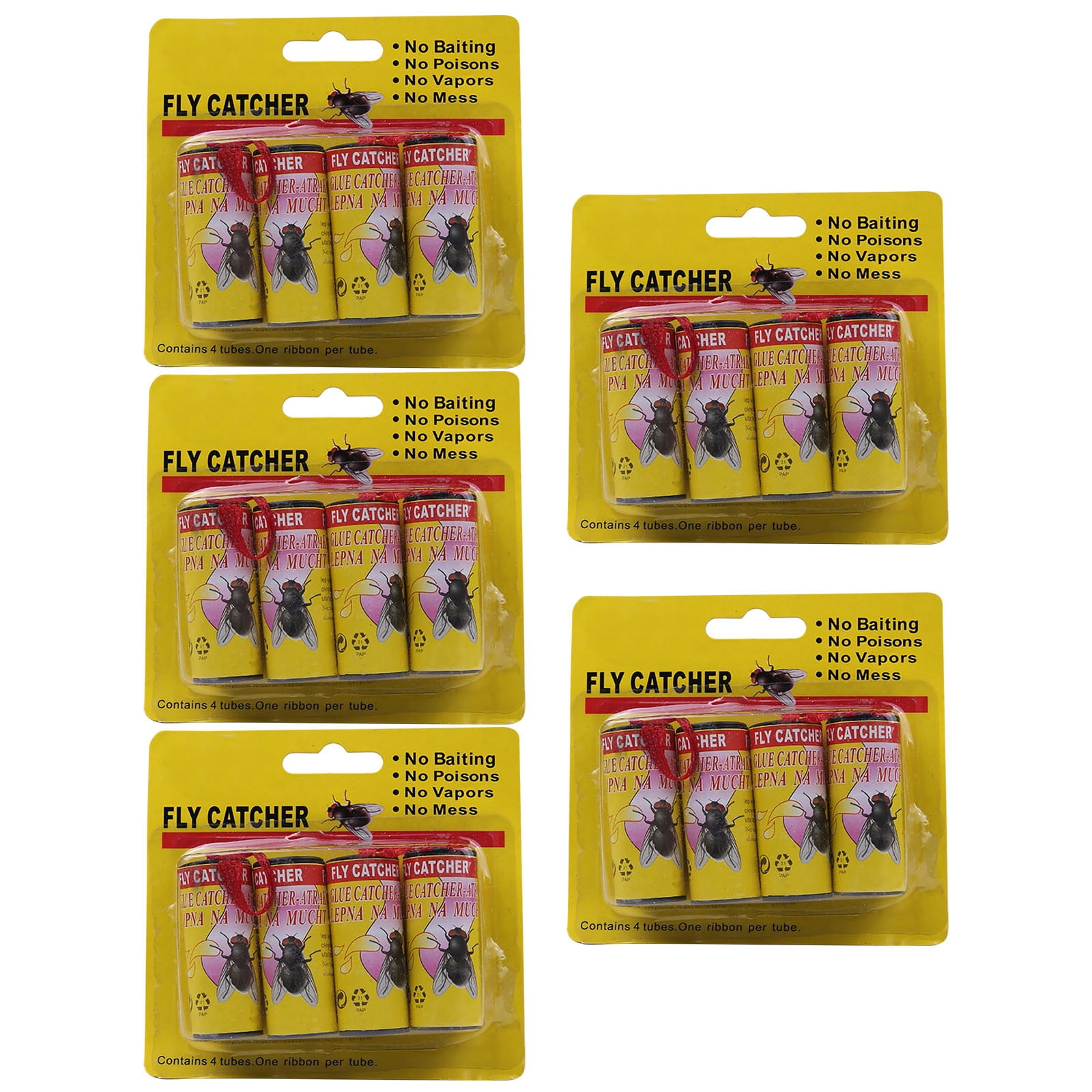 YiBai Sticky Insect Glue Paper Catcher Trap Gnat Hanging Mosquito Trap ...