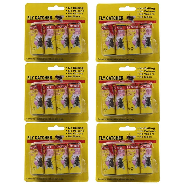 YiBai Sticky Insect Glue Paper Catcher Trap Gnat Hanging Mosquito Trap ...