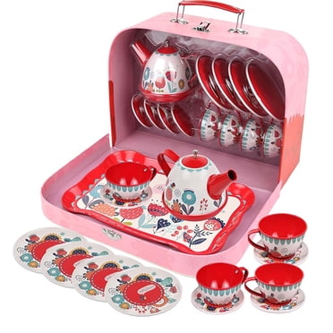 Disney Tea Set Mermaid Tea Party Set For Little Girls Ages 3-6, 15 ...