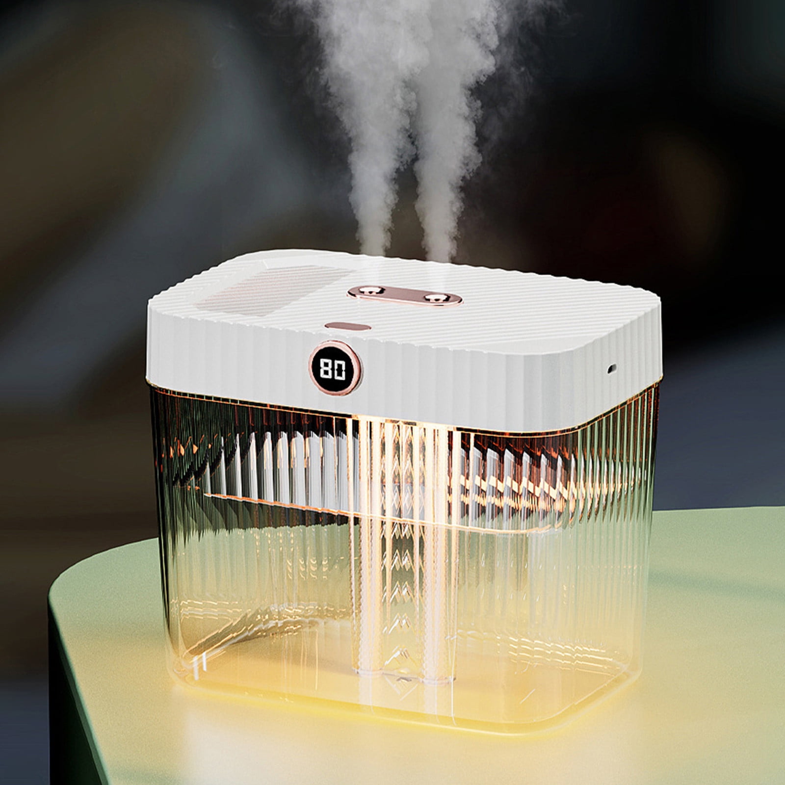 YiBai White Humidifiers for Bedroom, Humidifiers For Bedroom, 5L Cool ...