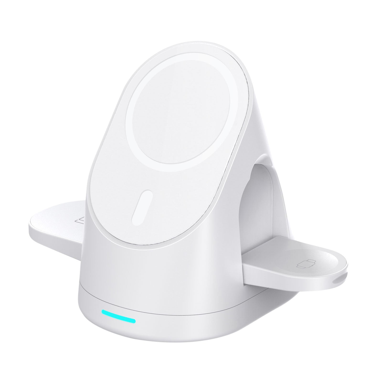 YiBai Wireless Charger Stand, 3 In 1 Fast Magnetic Wireless Charging ...