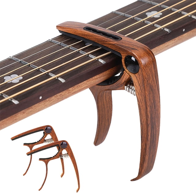 YiFrZour 2 Pack 6-String Guitar Capo for Acoustic Electric Classical ...