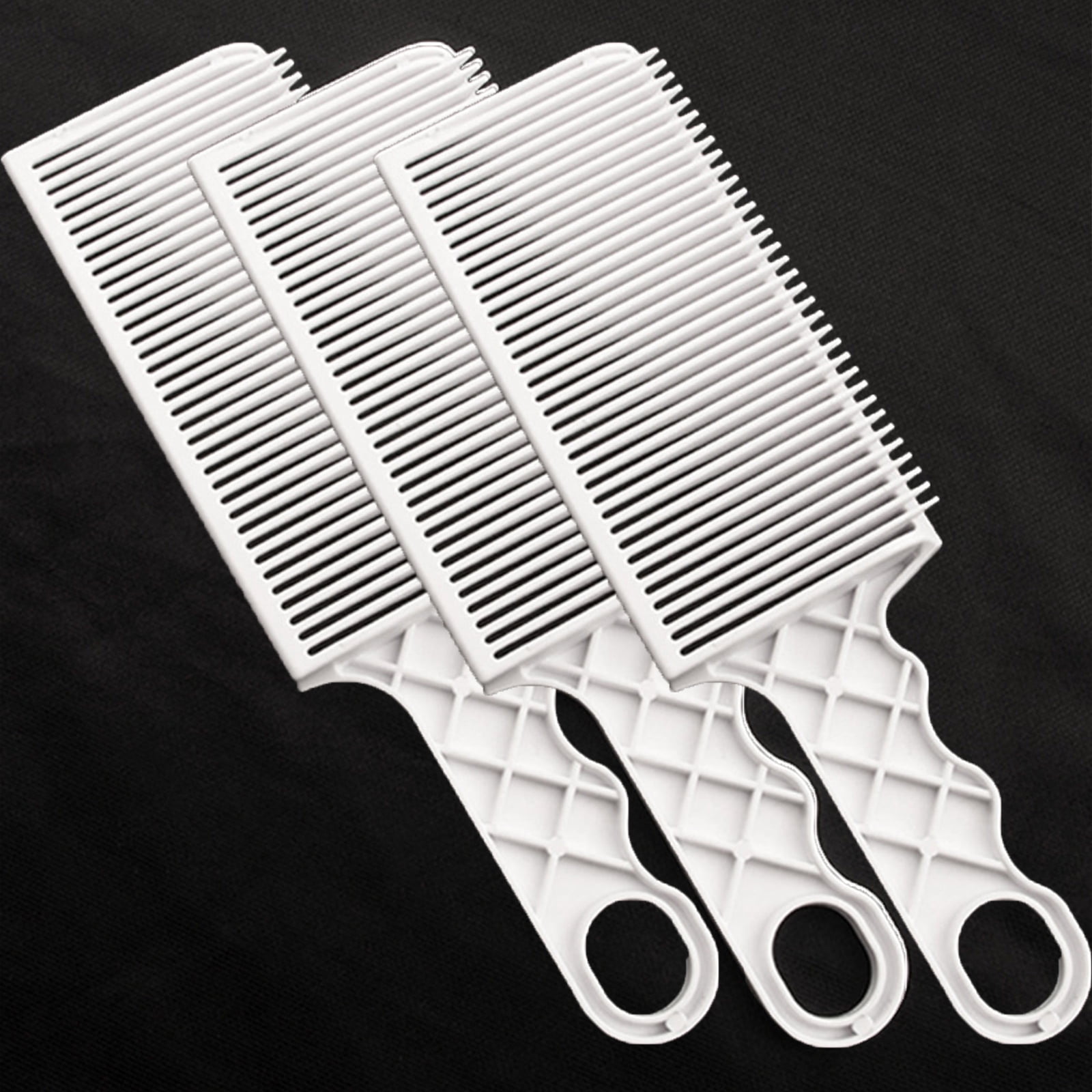 YiFudd Barber Fade Comb Barber Cutting Comb Curved Heat-Proof Clipper ...