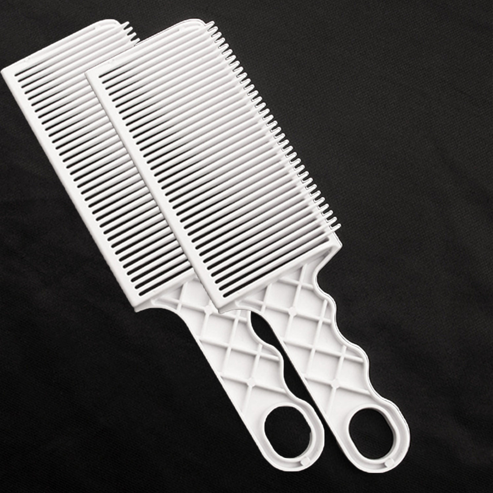 YiFudd Barber Fade Comb Barber Cutting Comb Curved Heat-Proof Clipper ...
